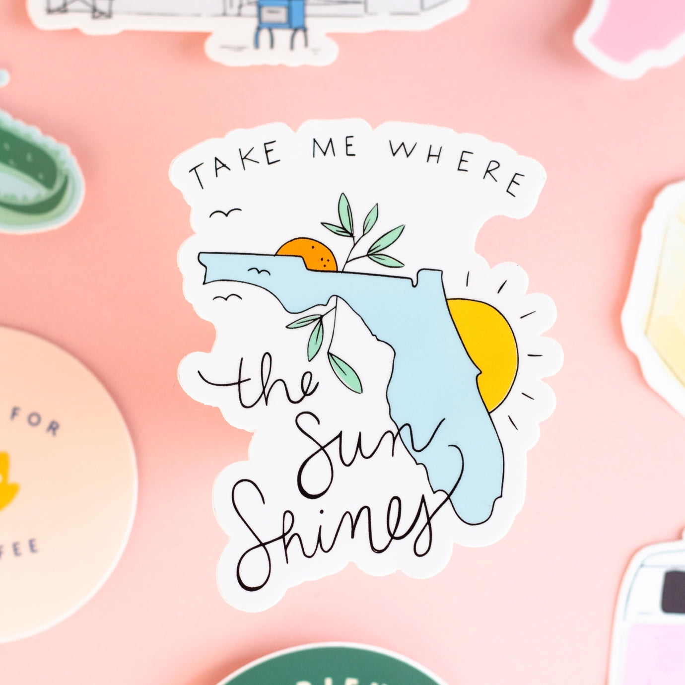 Sunshine State Sticker – Cool Beans Cafe
